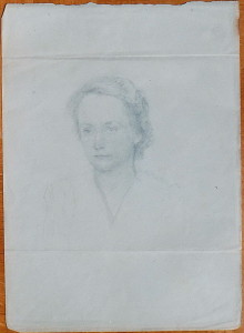 Magda (schets) – Coen van Oven